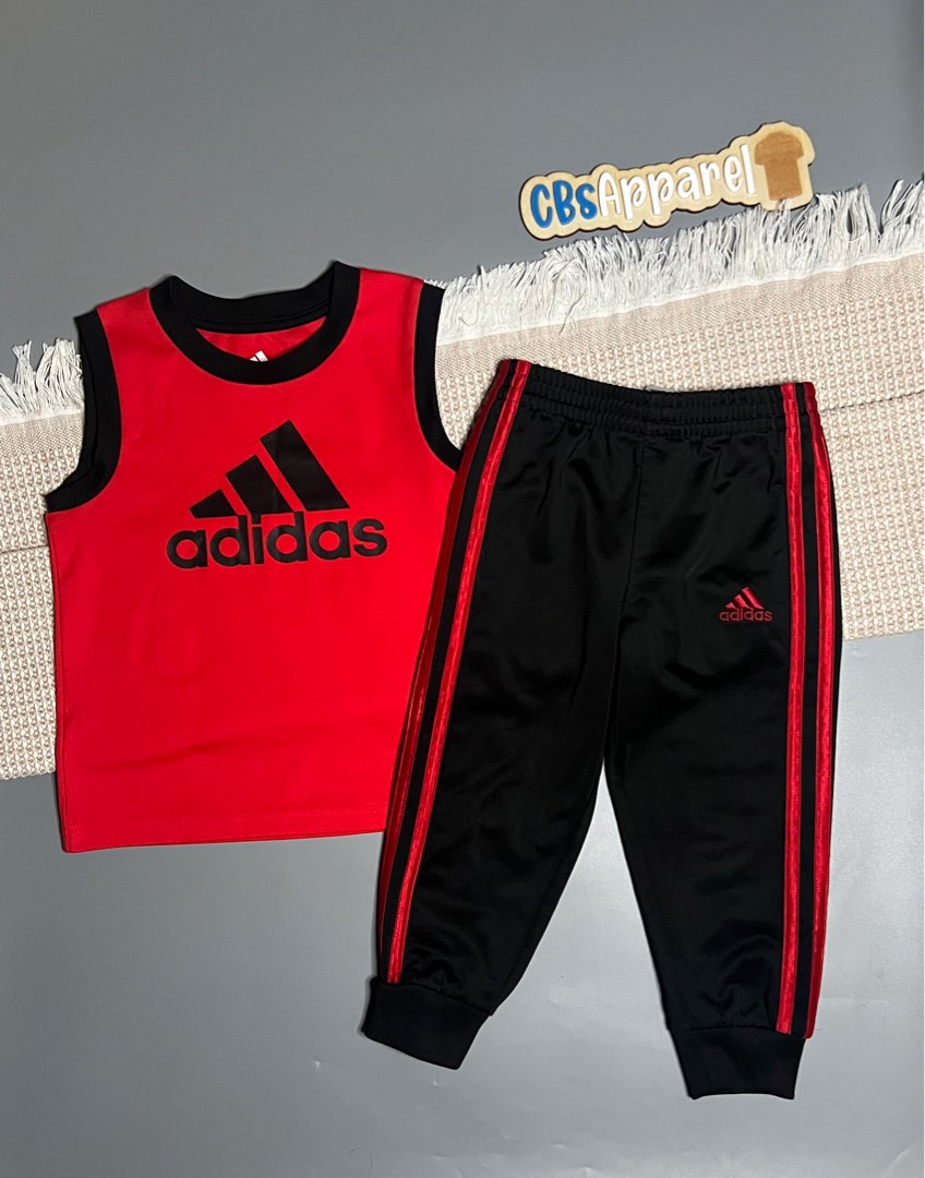 Adidas Sando Terno for kids, Babies & Kids, Babies & Kids Fashion on ...