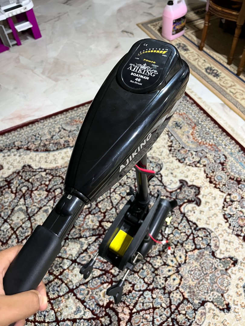AJIKING 46LB THRUSTER TROLLING MOTOR, Sports Equipment, Fishing on Carousell