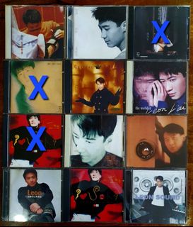 1. Andy Lau 劉德華, Leon Lai 黎明, Aaron Kwok 郭富城 & Jacky Cheung 张学友 CDs ($4 ...