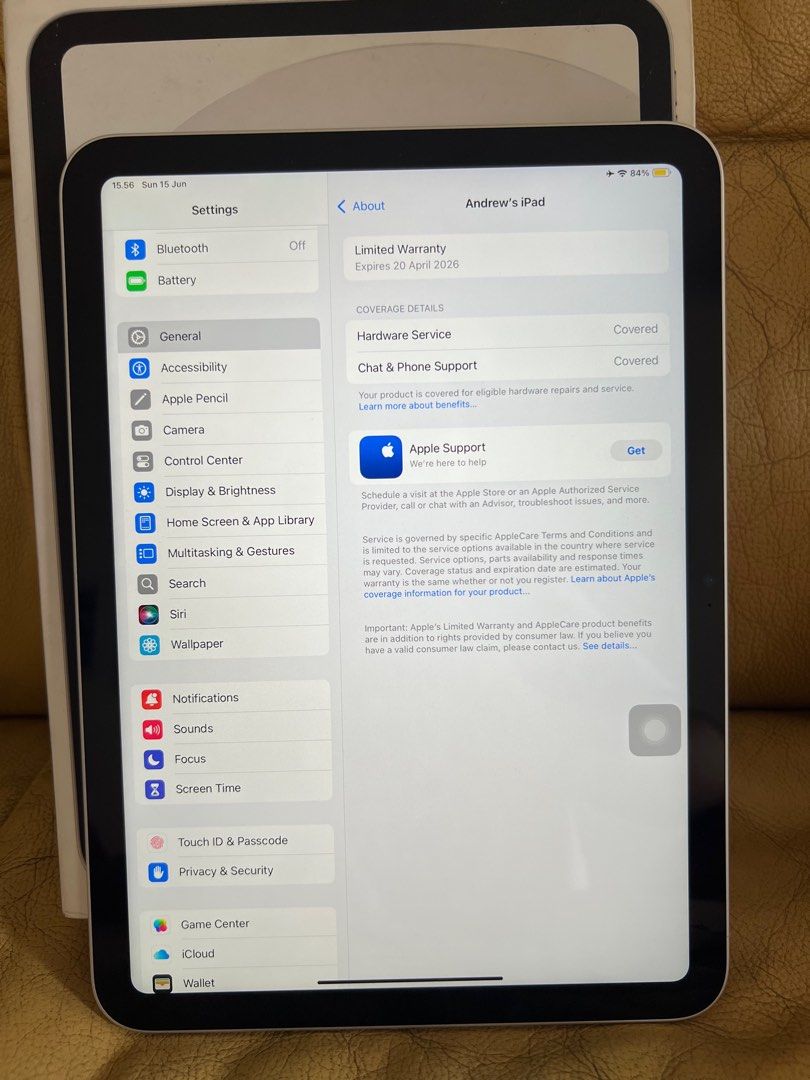Apple iPad Gen 10 Silver 64GB Wifi Garansi INDO GDN On 20 April 2026 ...