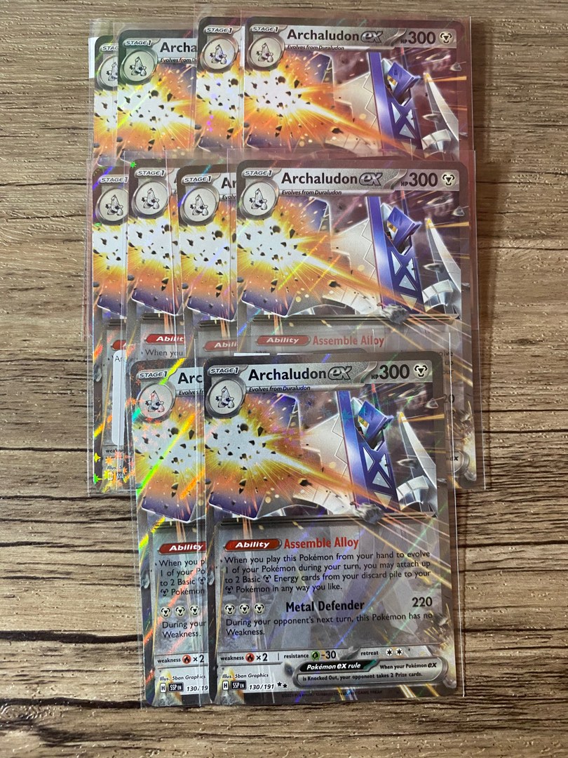 Archaludon Ex, Hobbies & Toys, Toys & Games on Carousell