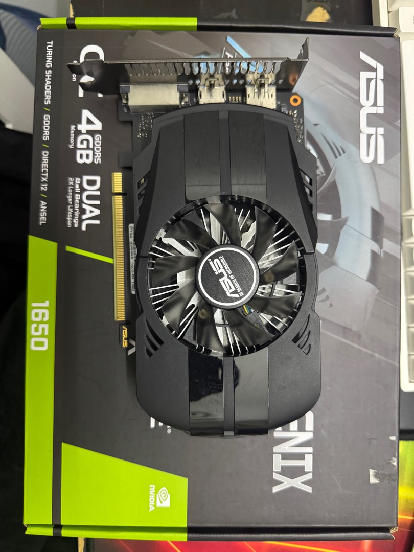 ASUS GTX 1650 4GB Phoenix OC Nvidia GPU, Computers & Tech, Parts ...