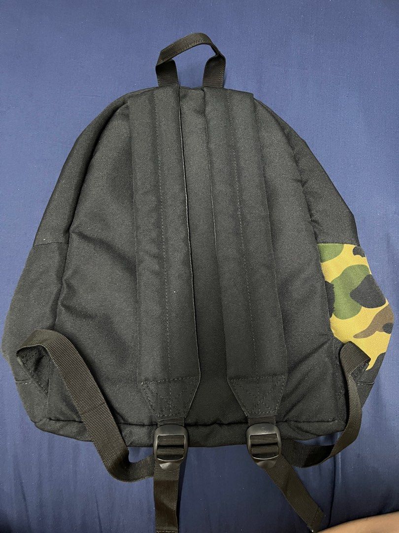 BAPE x 1st Camo SHARK BACKPACK, Men's Fashion, Bags, Backpacks on Carousell