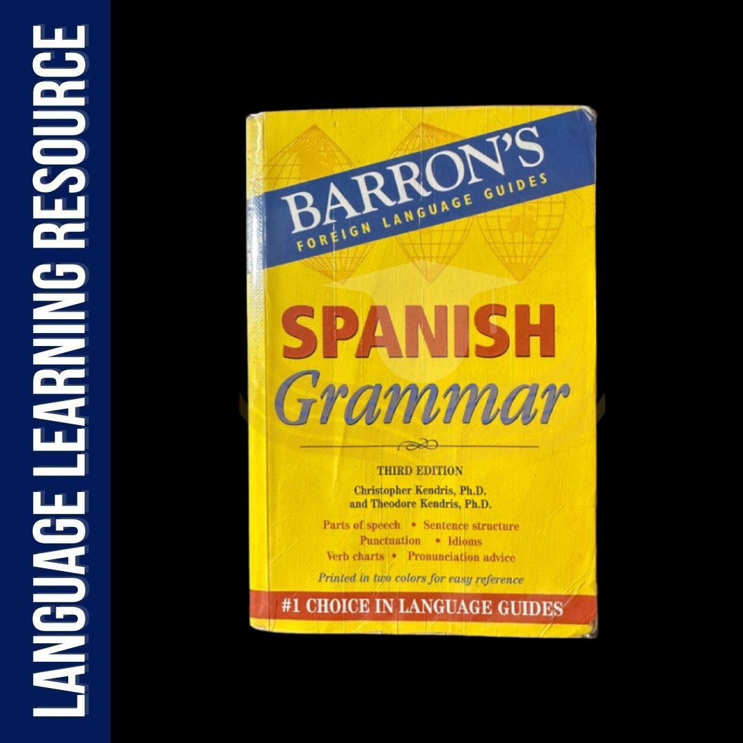 Barron's Spanish Grammar Pocketbook | Spanish Language | Spanish Guide ...
