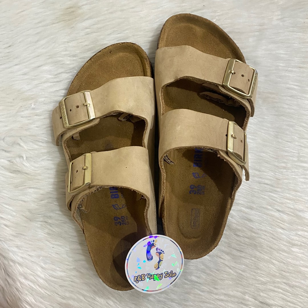 Birkenstock Arizona BS Sandcastle, Women's Fashion, Footwear, Slippers ...