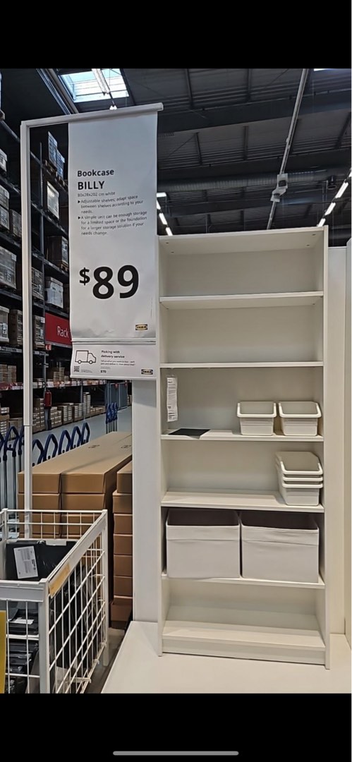 Bookshelve Billy, Furniture & Home Living, Furniture, Shelves, Cabinets ...