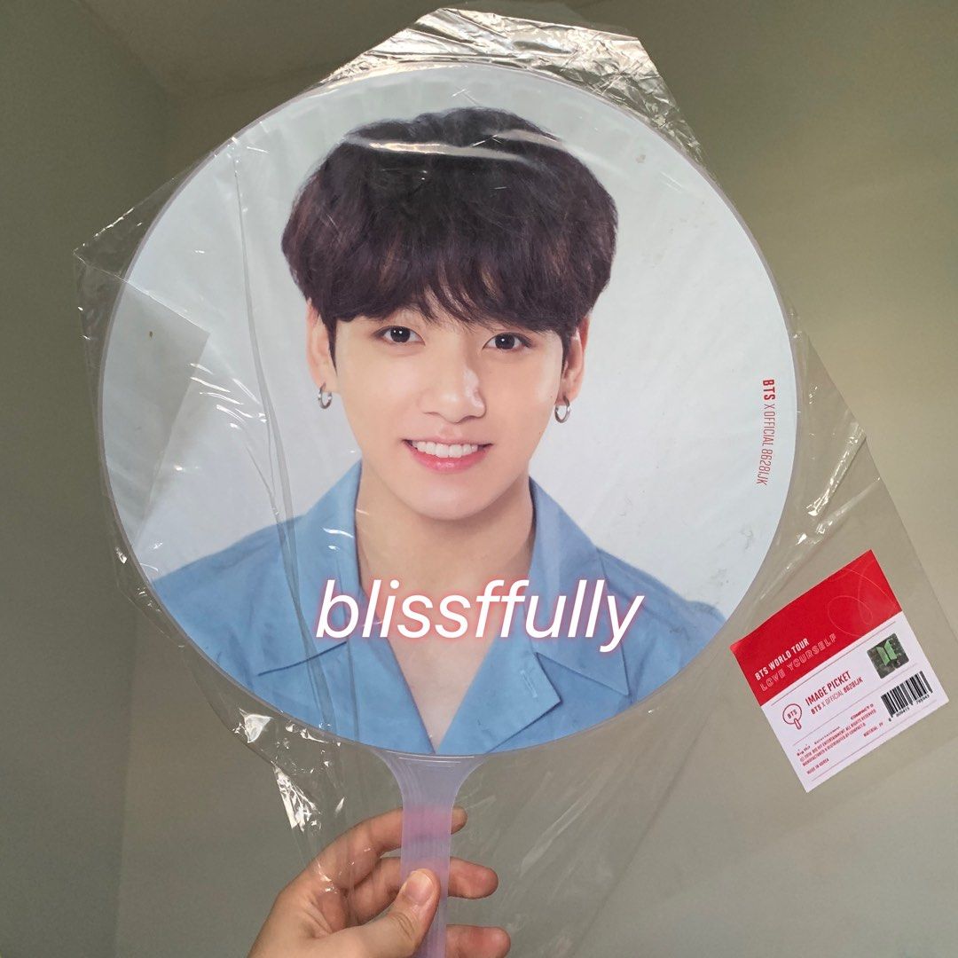 BTS Jungkook Image Picket Love Yourself Tour Official Merchandise, K ...