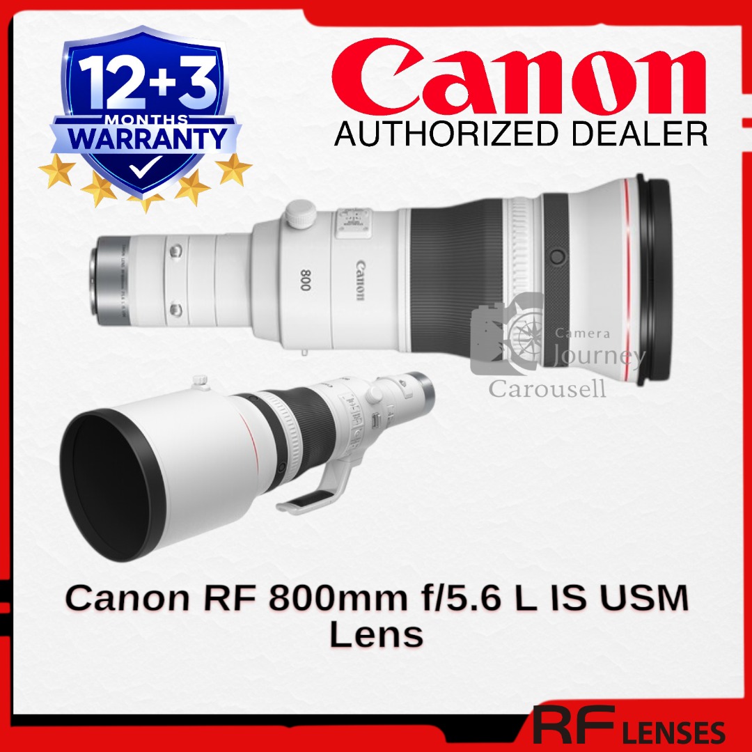 Canon RF 800mm f/5.6L IS USM | canon rf800 | canon rf 800 | rf 800 ...