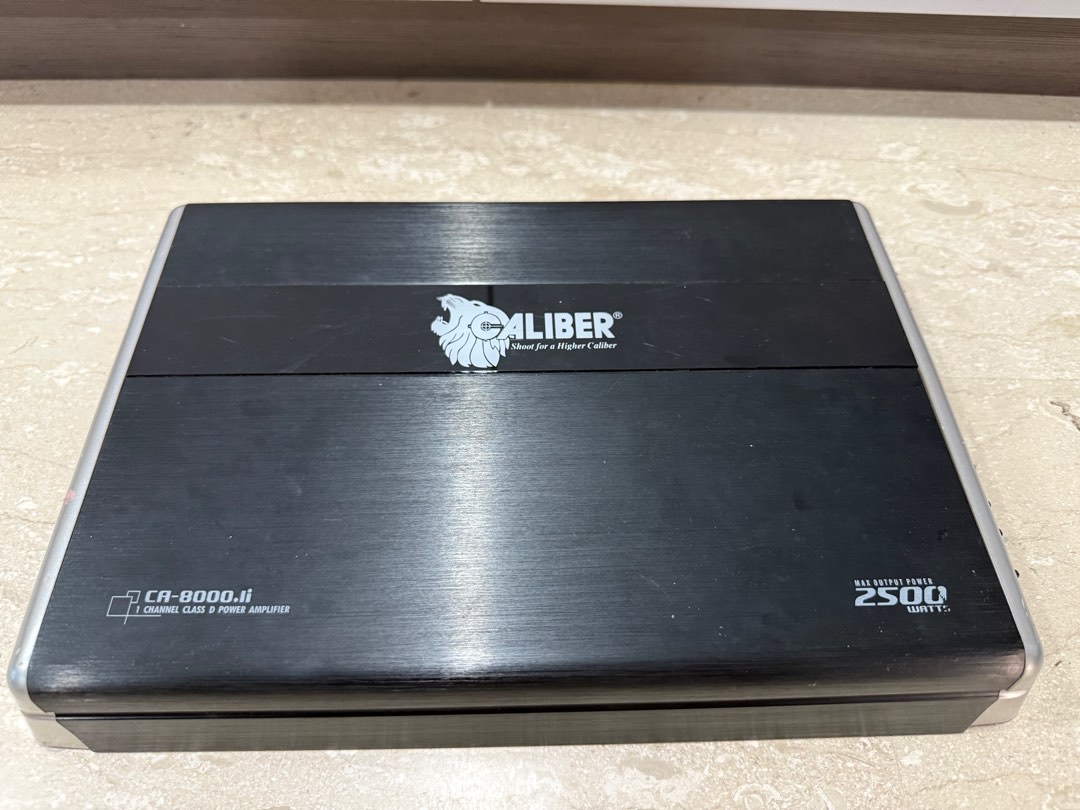 Car Amplifier (Caliber CA-8000.li), Computers & Tech, Parts ...
