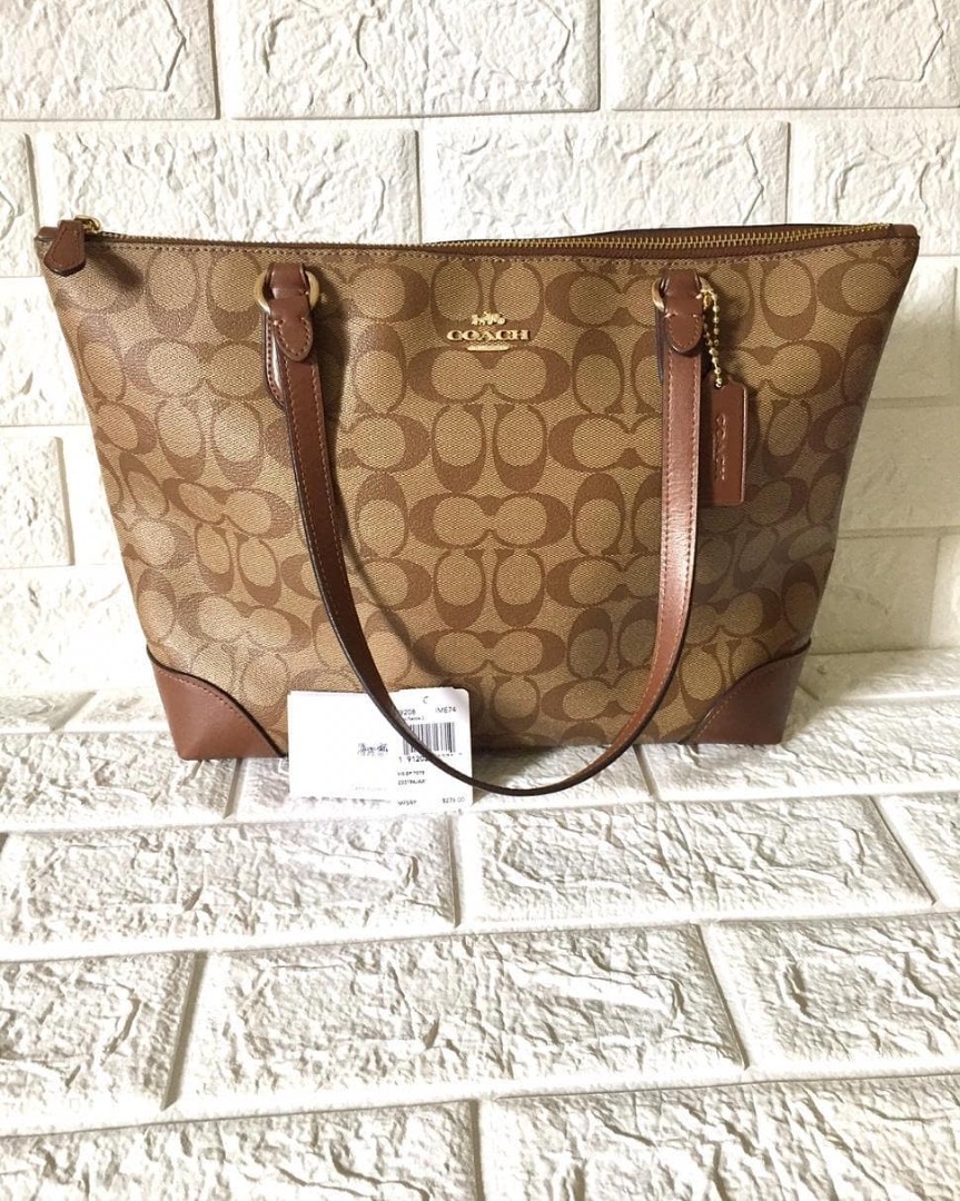 coach tote, Barang Mewah, Tas & Dompet di Carousell