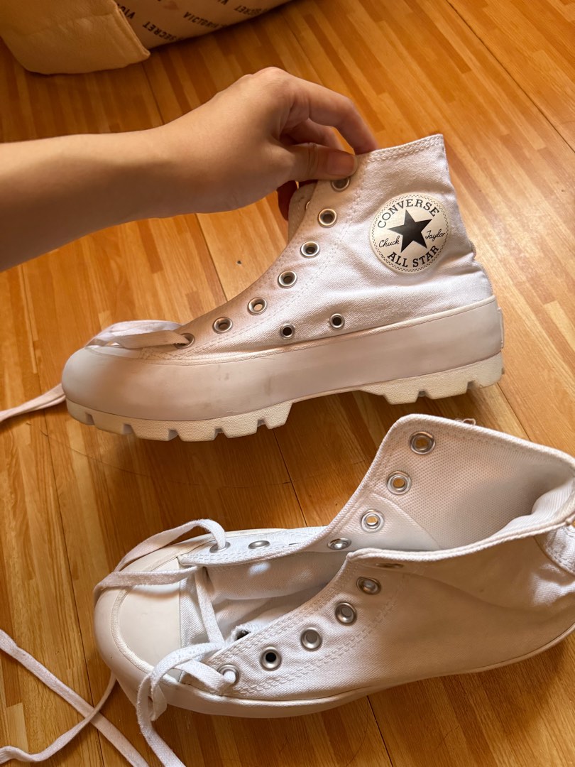 Converse chuck taylor all star platform white us 7 women, Women's ...