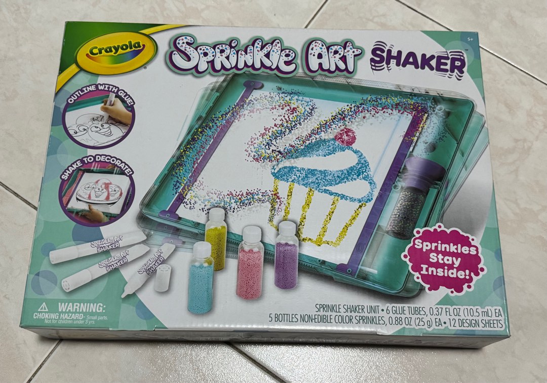 Crayola Shaker Sprinkle Art, Hobbies & Toys, Toys & Games on Carousell