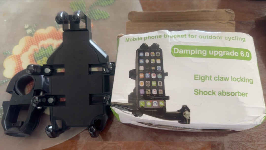 Damping Upgrade 6.0 Eight Claw Locking Phone Holder, Mobile Phones ...