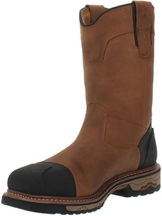 Dan Post Men's #59445 Owen-Steel Toe WP Saddle Tan SAFETY BOOT SIZE ...