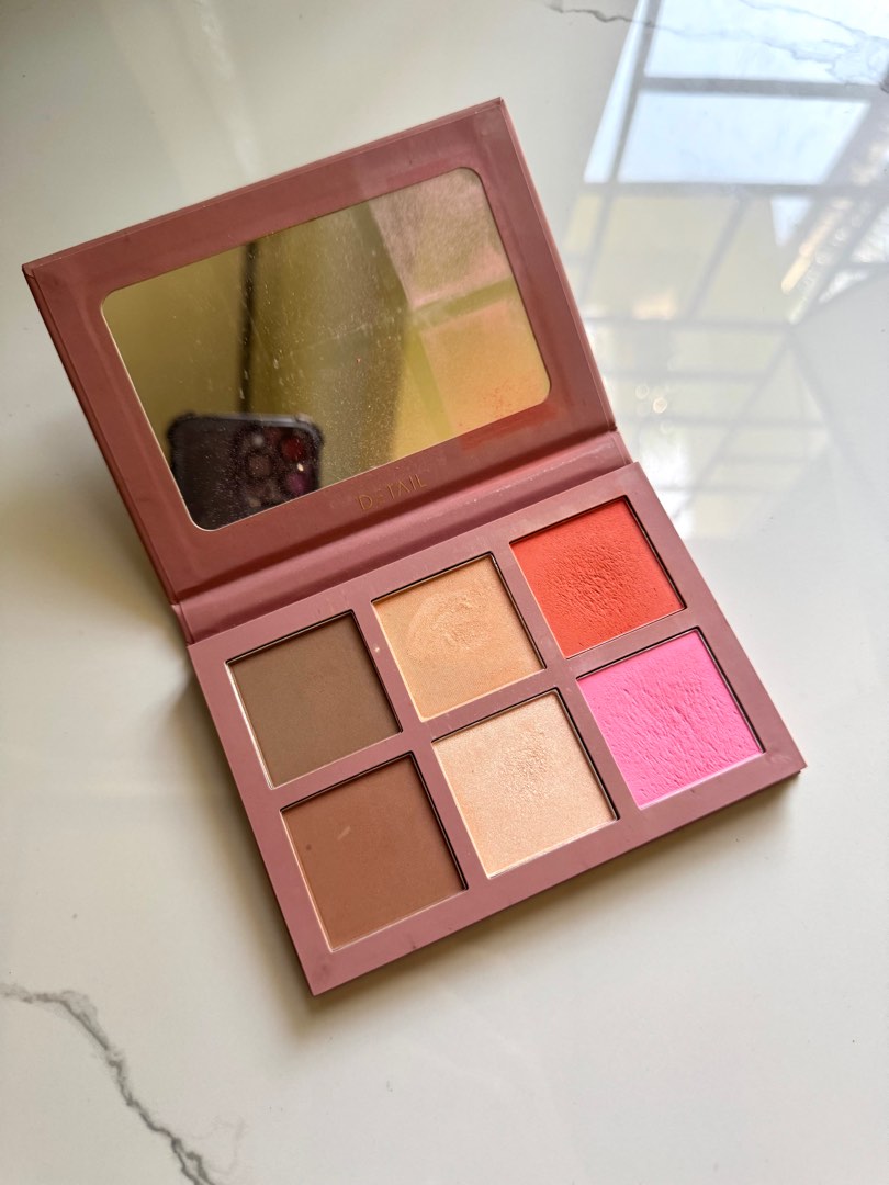 Detail Cosmetics Contour + Blush Palette, Beauty & Personal Care, Face ...