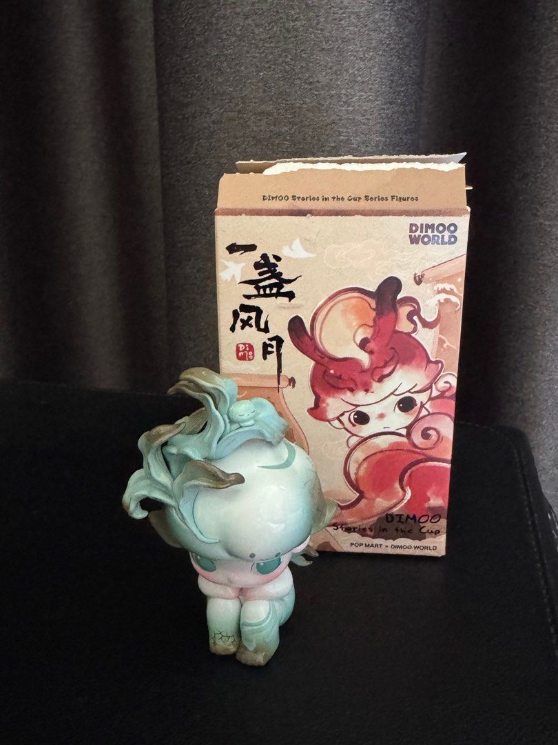 POPMART DIMOO Stories In the Cup Series (Porcelain Blossoms) , Hobbies ...