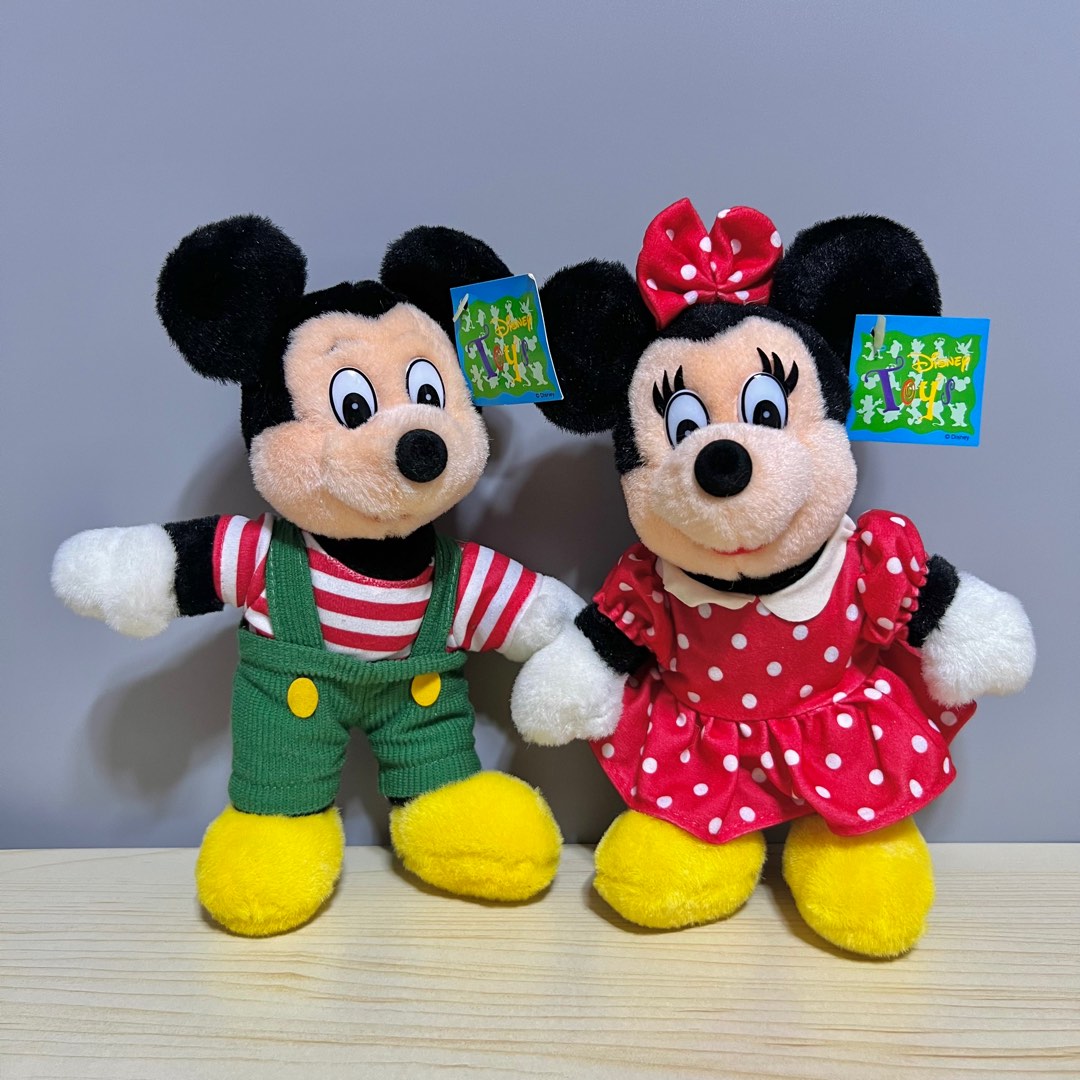 Disney Mickey & Minnie Mouse Plush 20cm (excluding ears) - Php 250 each ...