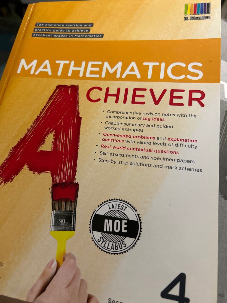 E math/ Mathematics Achiever Secondary 4 Express, Hobbies & Toys, Books ...