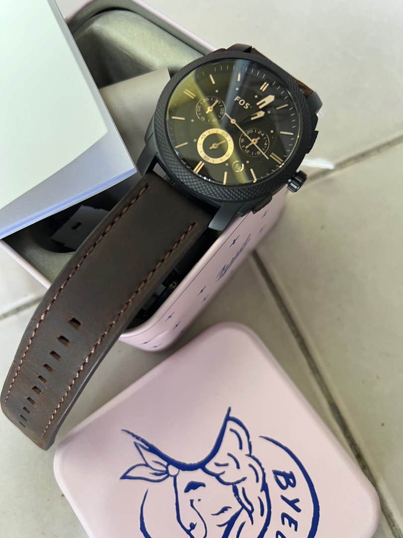 Fossil FS4656 full set with box, Men's Fashion, Watches & Accessories, Watches on Carousell