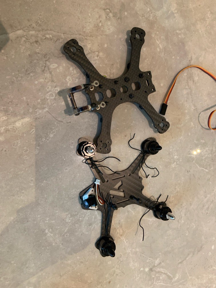 Fpv frame and motors, Car Accessories, Electronics & Lights on Carousell