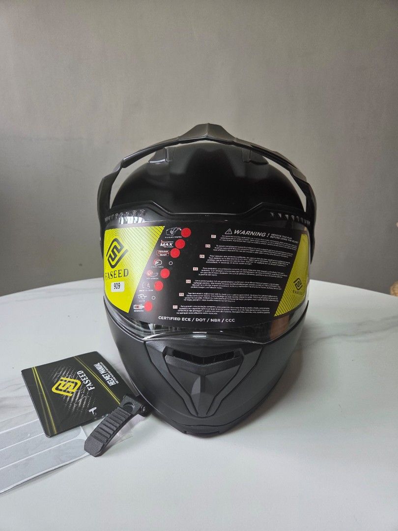 Full Face Helmet w Flip Up, Motorcycles, Motorcycle Accessories on ...