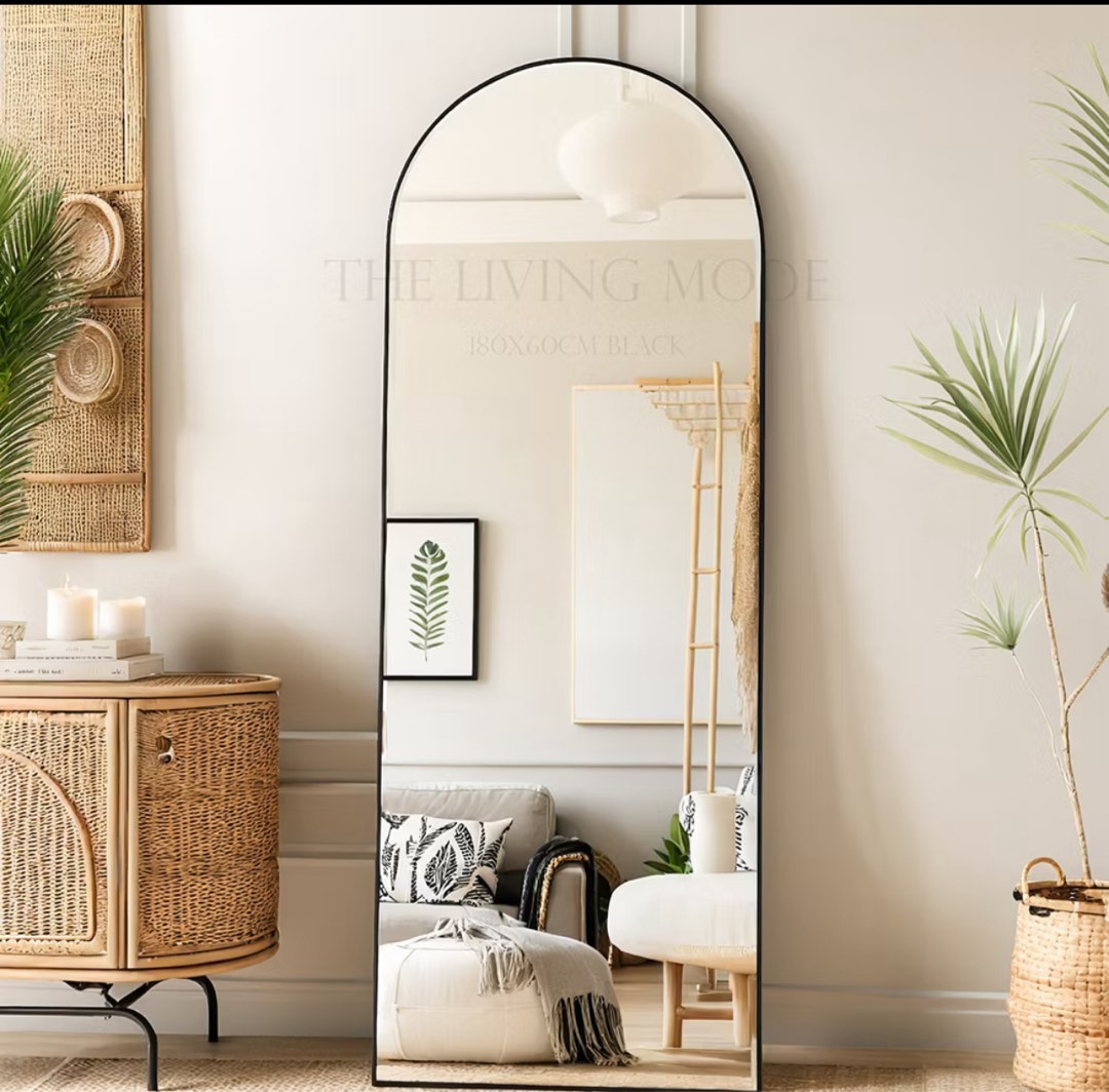 Full length mirror - Arc. Wall mount / standing, Furniture & Home ...