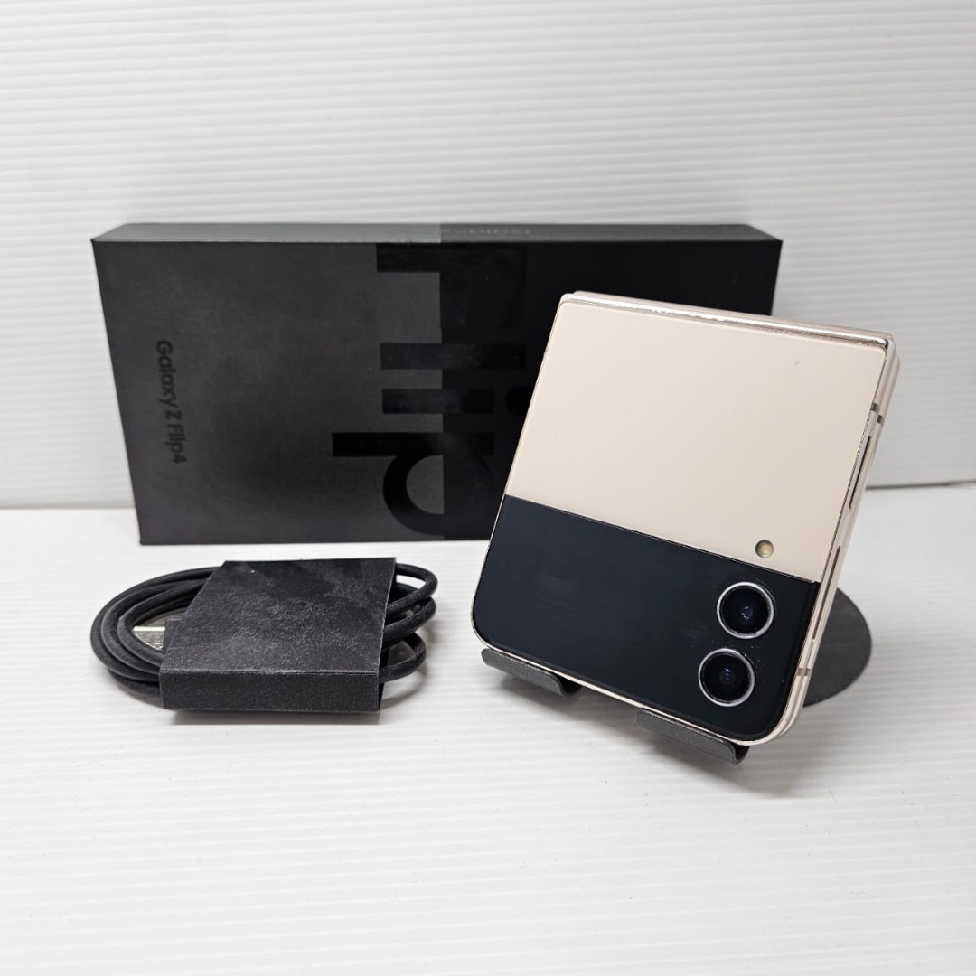FULLSET NO MINUS SAMSUNG GALAXY Z FLIP 4 5G 8/128 BEIGE FULLSET ...