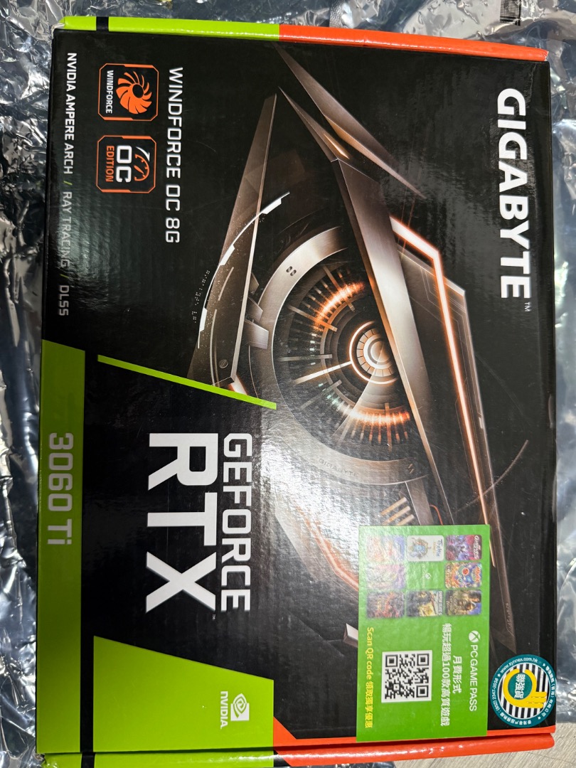 gigabyte rtx 3060ti windforce oc 8g no 3060 3070 3080 2060 2070 2080 ...
