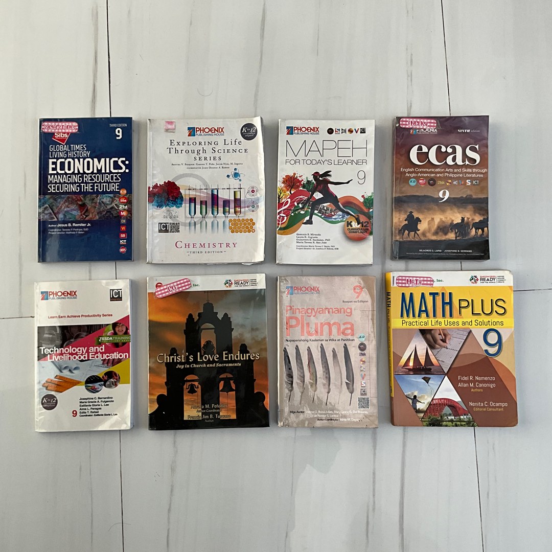 GRADE 9 BOOKS TAKE ALL, Hobbies & Toys, Books & Magazines, Textbooks on ...