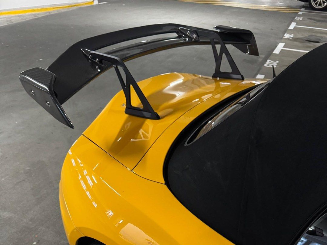 GT WING SPOILER installation, Car Accessories, Accessories on Carousell