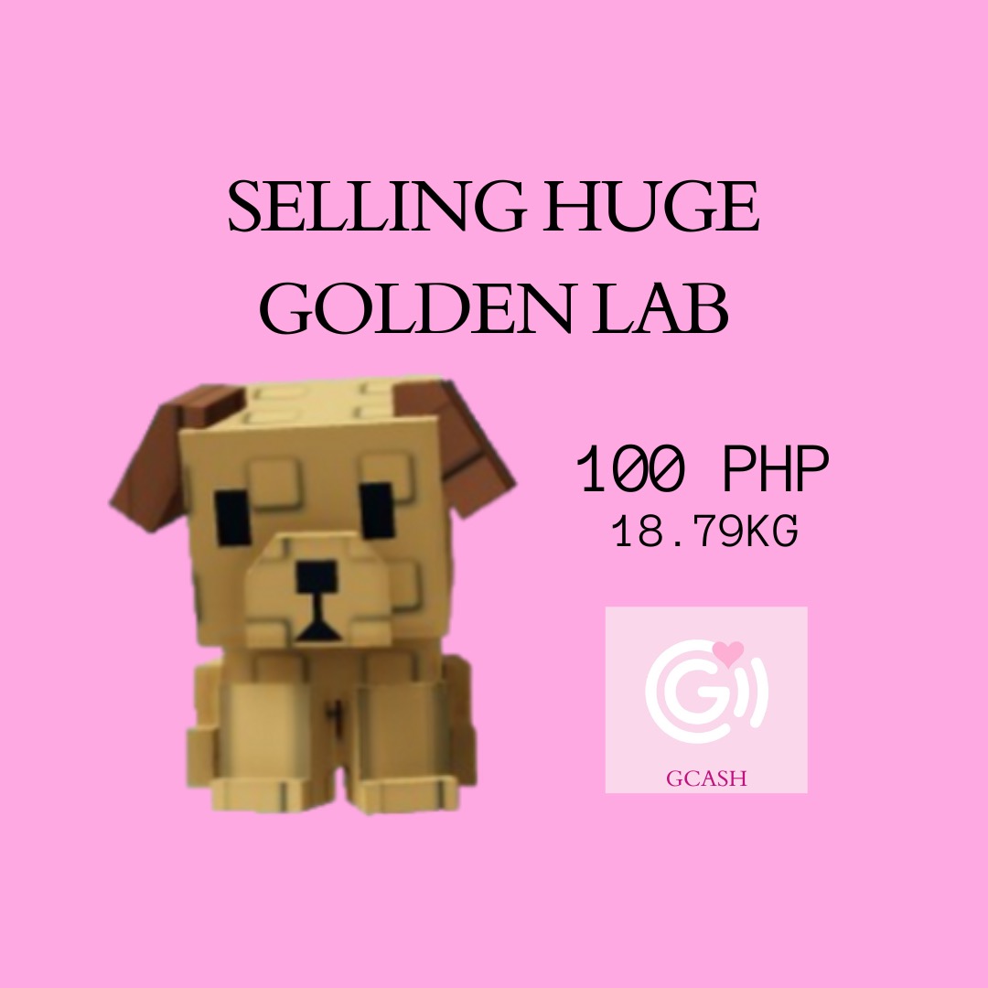 Huge Golden Lab!🐕 Roblox Grow a Garden (19kg!), Video Gaming, Gaming ...