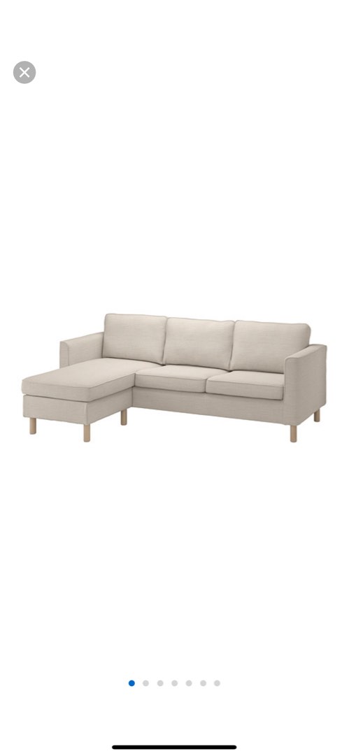 Ikea parup 3 seater sofa, Furniture & Home Living, Furniture, Sofas on ...