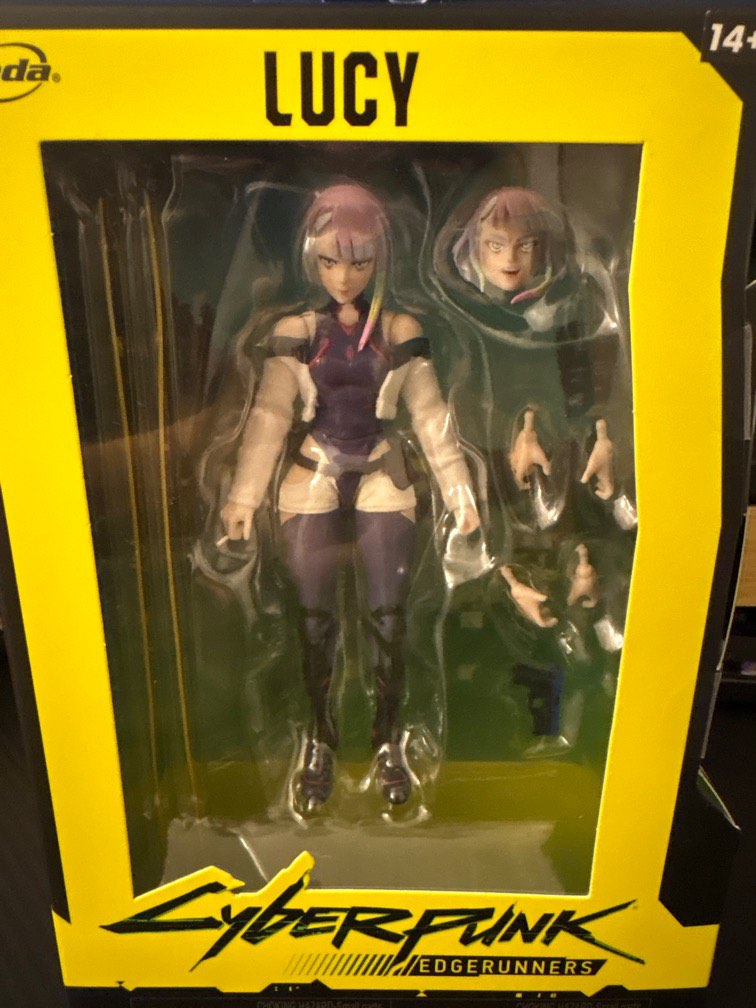 Jada cyberpunk edgerunners Lucy cyberpunk 2077, 興趣及遊戲, 玩具 & 遊戲類 - Carousell
