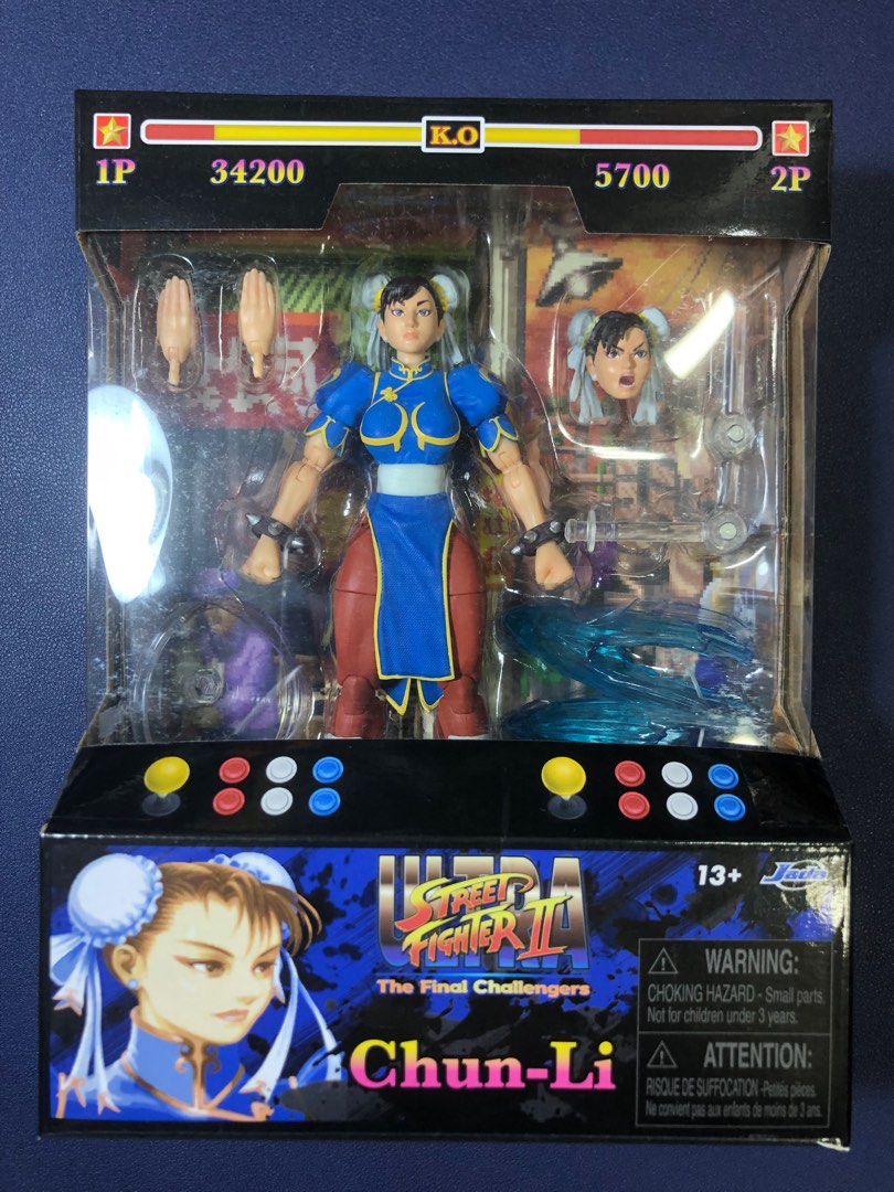 Jada Toys Street Fighter Chun Li, Hobbies & Toys, Toys & Games on Carousell