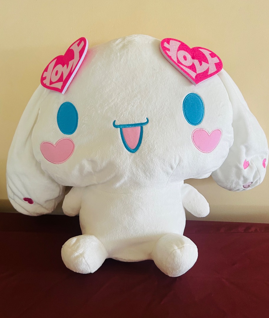 Jumbo Cinnamoroll + Labubu plushie, Hobbies & Toys, Toys & Games on ...