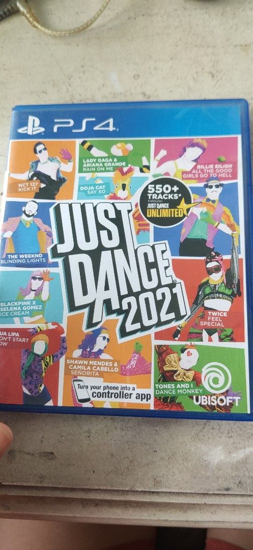 Just Dance 2021 PS4 Playstation Game Console Preloved, Video Game ...