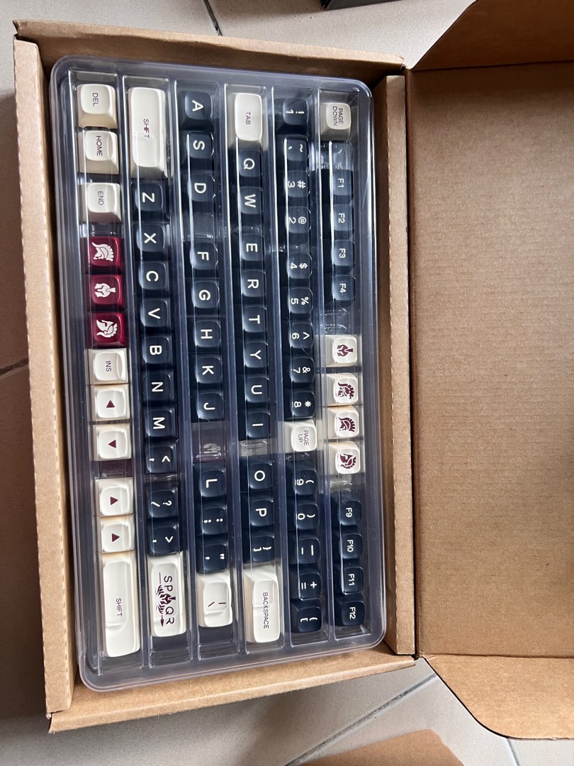 Kbdfans Spartan keycaps, Computers & Tech, Parts & Accessories ...