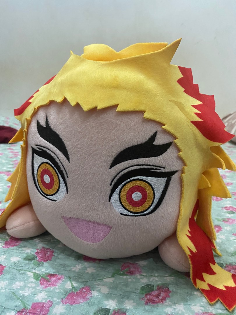 Kyojuro Rengoku Plushie, Hobbies & Toys, Toys & Games on Carousell