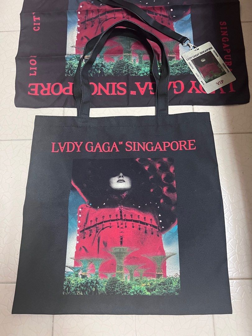Lady Gaga Singapore Mayhem VIP gift packs, Hobbies & Toys, Memorabilia ...