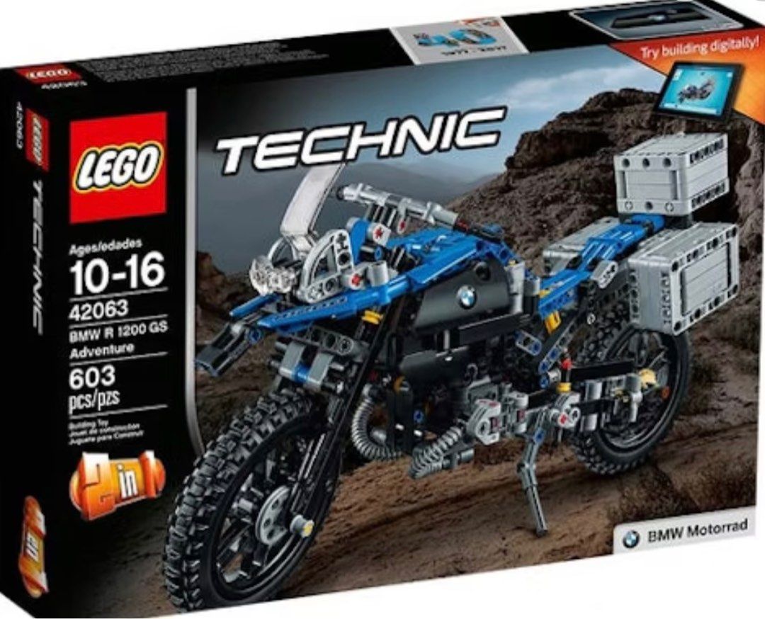 LEGO TECHNICS BMW R 1200 GS, Hobbies & Toys, Toys & Games on Carousell