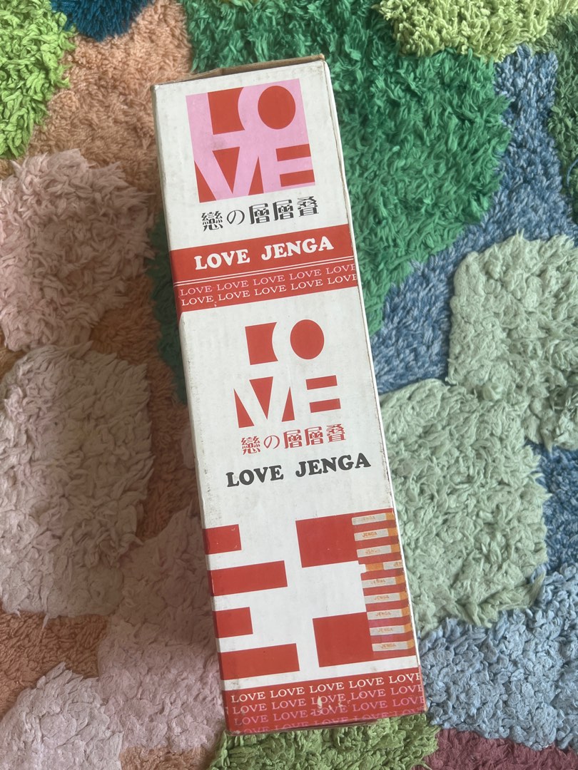 Love Jenga - Romantic Communication Game, Hobbies & Toys, Toys & Games ...