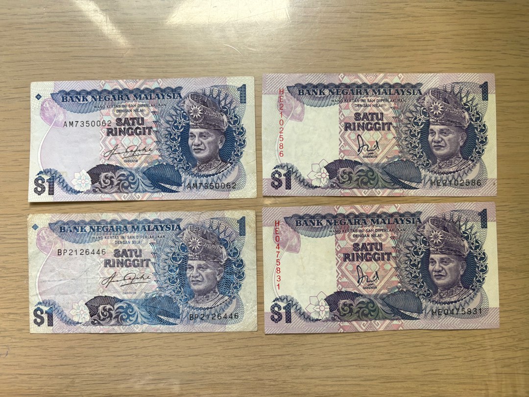 Malaysia ringgit old notes, Hobbies & Toys, Memorabilia & Collectibles ...