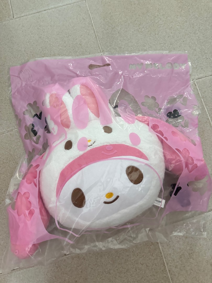 MCD My Melody Cushion Plush 2025, Hobbies & Toys, Memorabilia ...