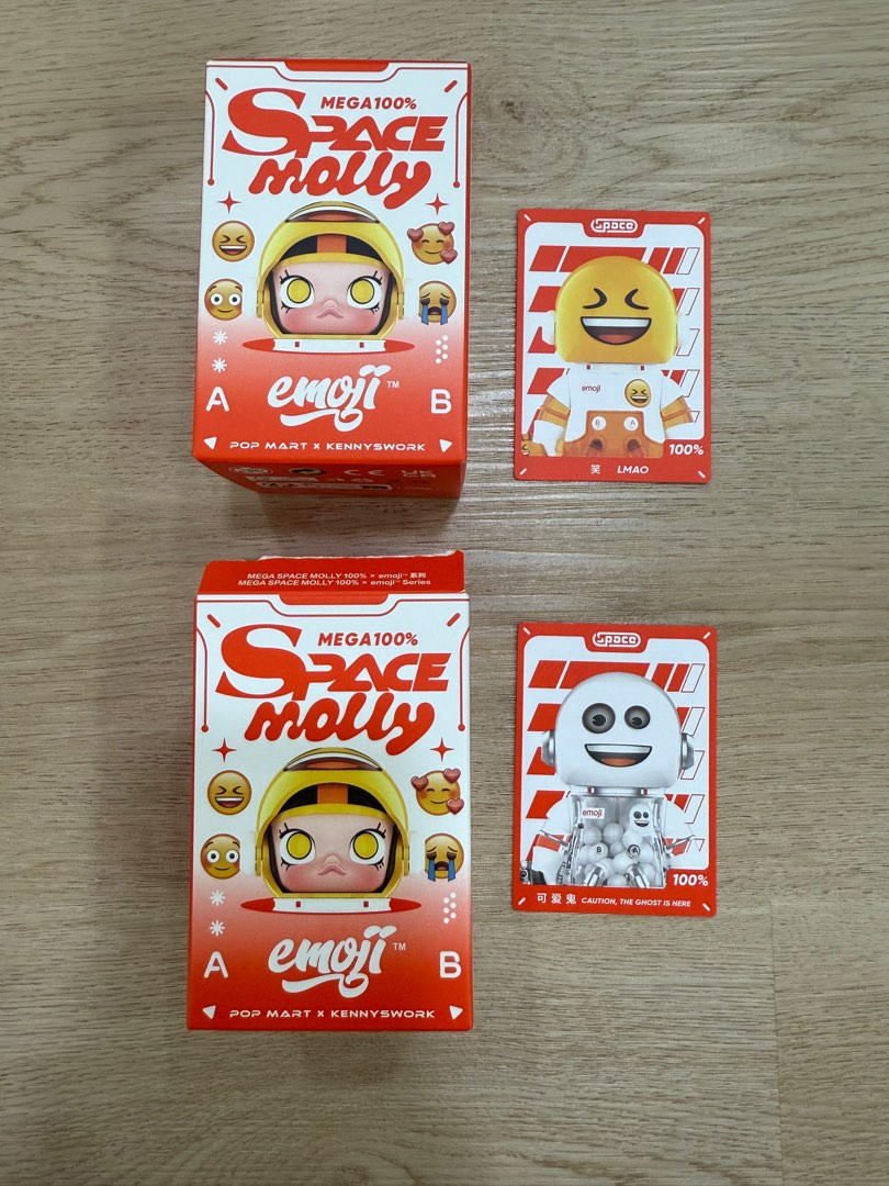 Mega Space Molly Emoji, Hobbies & Toys, Toys & Games on Carousell