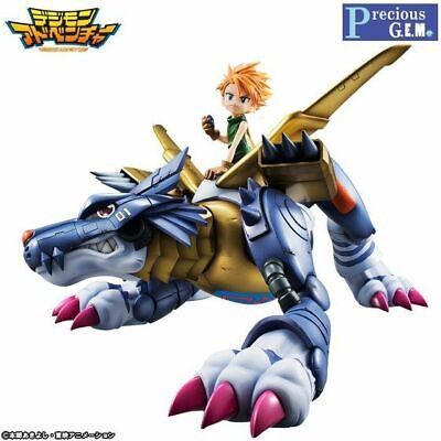 Megahouse gem - Digimon metal garuru mon / metalGaruruMon figure ...