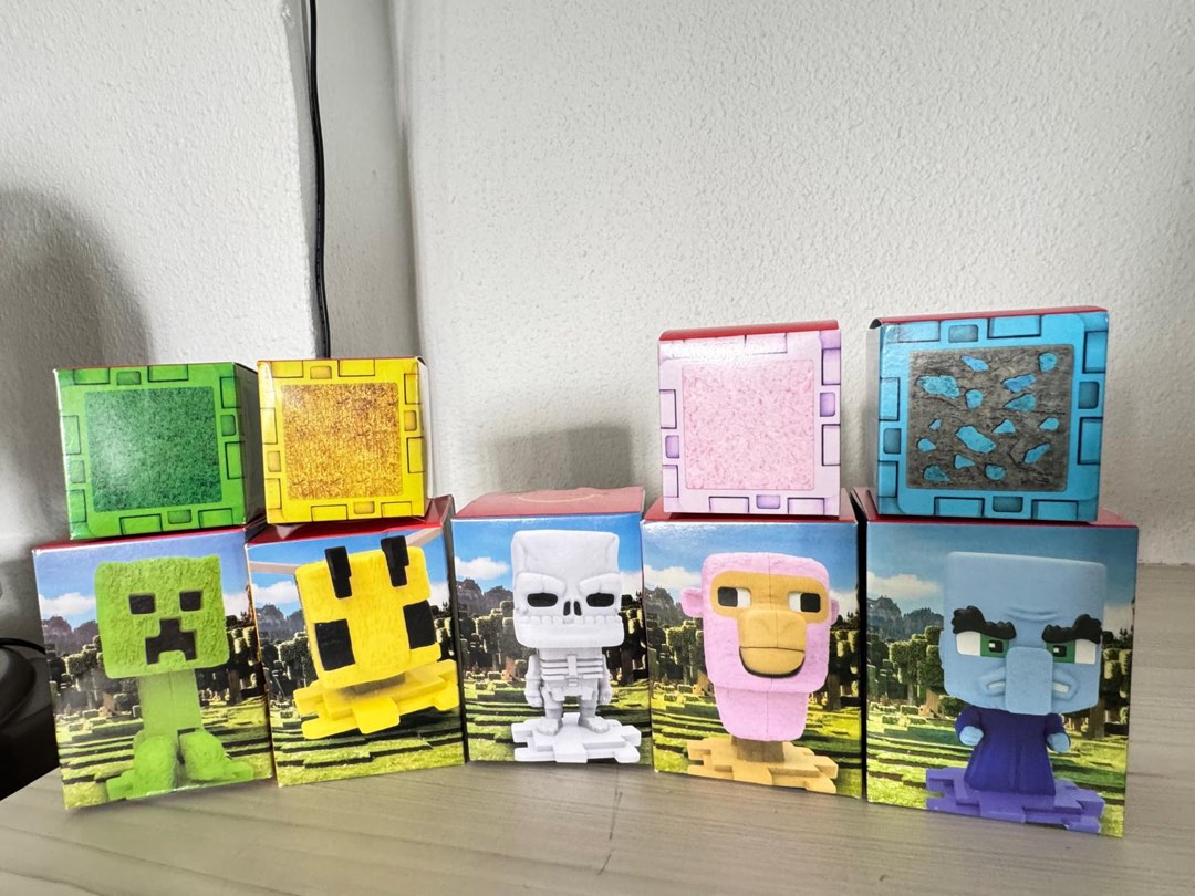 Minecraft collectibles, Hobbies & Toys, Toys & Games on Carousell