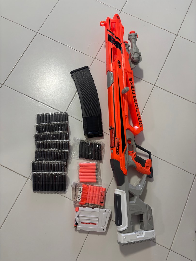 Nerf Raptorstrike, Hobbies & Toys, Toys & Games on Carousell