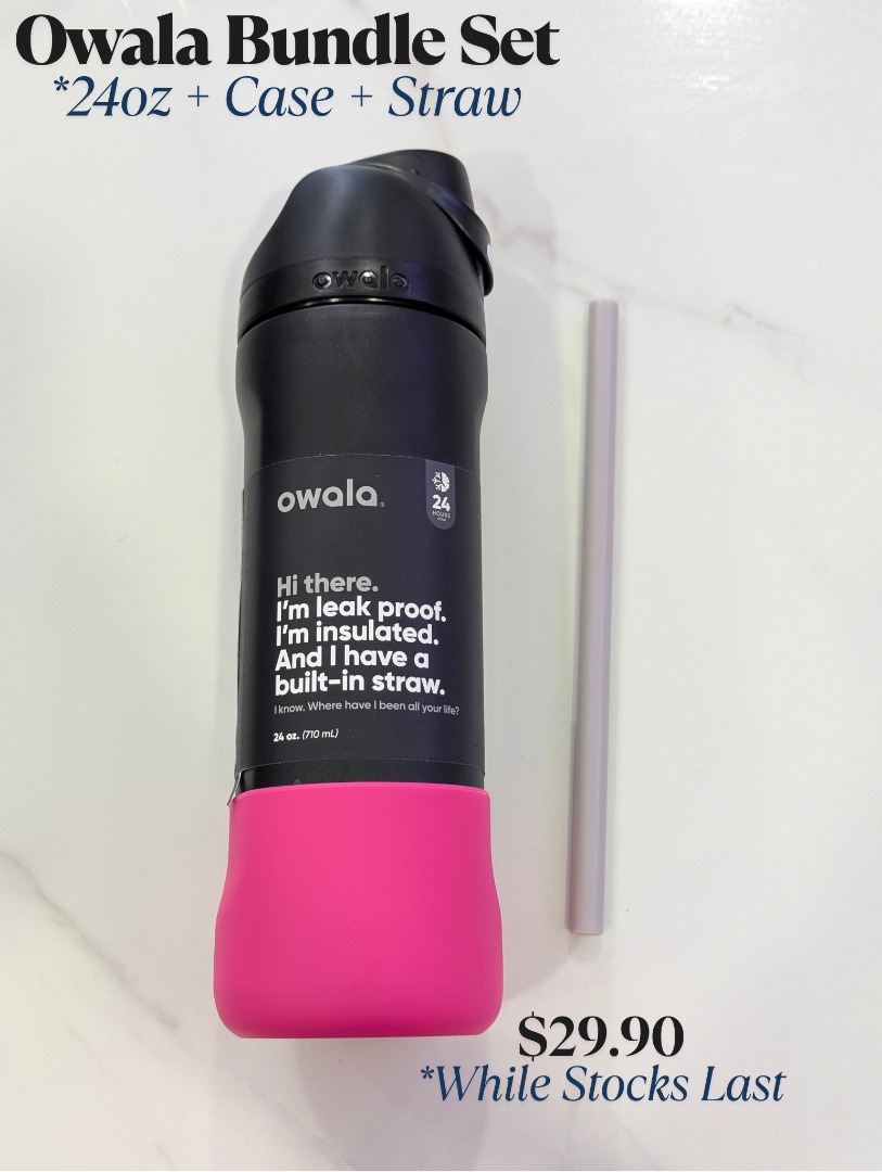 [Owala 24oz BUNDLE SET for $29.90!] Owala FreeSip 24/32oz Insulated ...