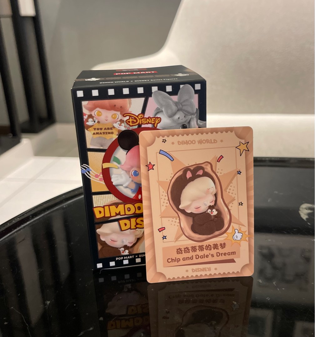 Peanut Dimoo x Disney Figurins, Hobbies & Toys, Toys & Games on Carousell