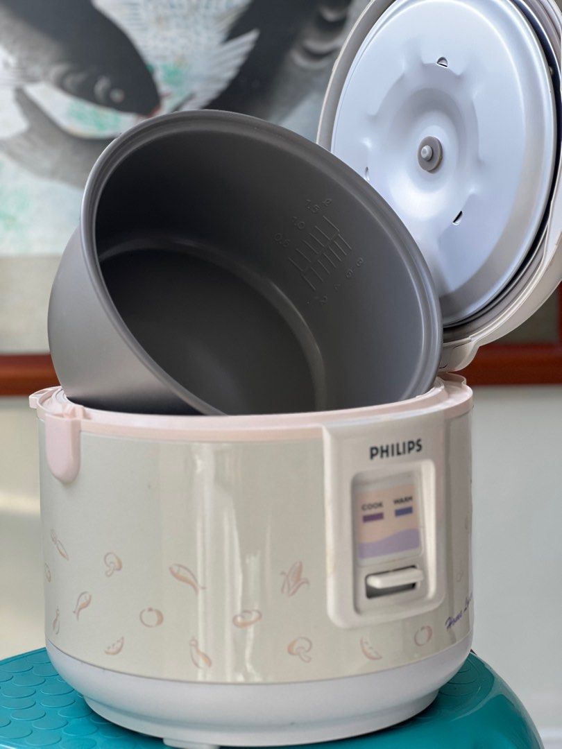 Philips 1.5L Jar Rice Cooker HD4507, TV & Home Appliances, Kitchen ...